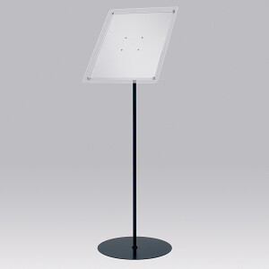 フロアスタンド 2833 屋内用 ブラック A4 (2833-S-K-A4) - スタンド看板通販のサインモール